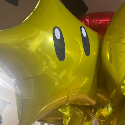 Printable Mario-inspired Ghost Balloons PDF/PNG, Mario Party Decor, DIY ...