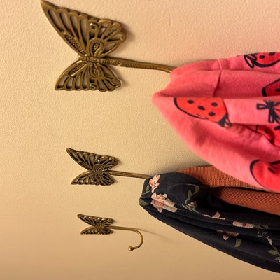 Handmade Brass Fish Golden Door Vintage Cabinet Drawer Handles Dresser ...