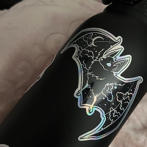 Holographic Bat Sticker - Etsy