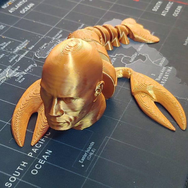 Articulated the Rock Lobster 3D Print - Etsy