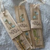 Personalized Resin Bookmark. Forget-me-not Flowers. Graduation Gifts ...