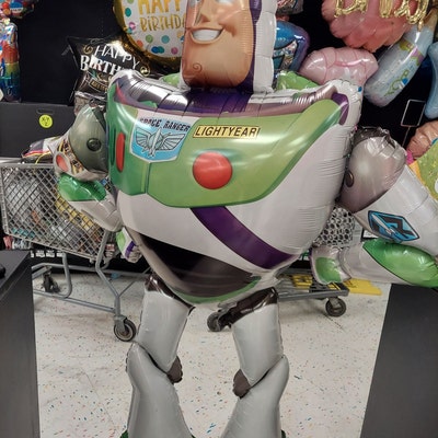 62 Buzz Lightyear Balloon, Toy Story Balloon, Birthday Party, Disney ...