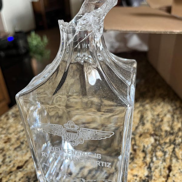 Infinity Whiskey Decanter, Blended Bourbon Decanter, Whiskey Gift ...