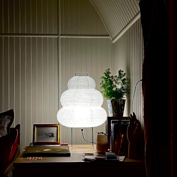 Japanese Rice Paper Lamp - Standing Lamp - Etsy