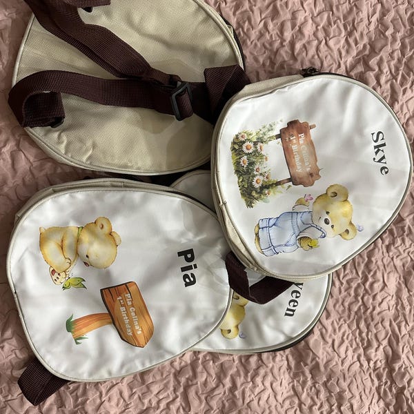 Personalized Kids Goodie Bag - Customized Birthday Back Pack - Custom ...