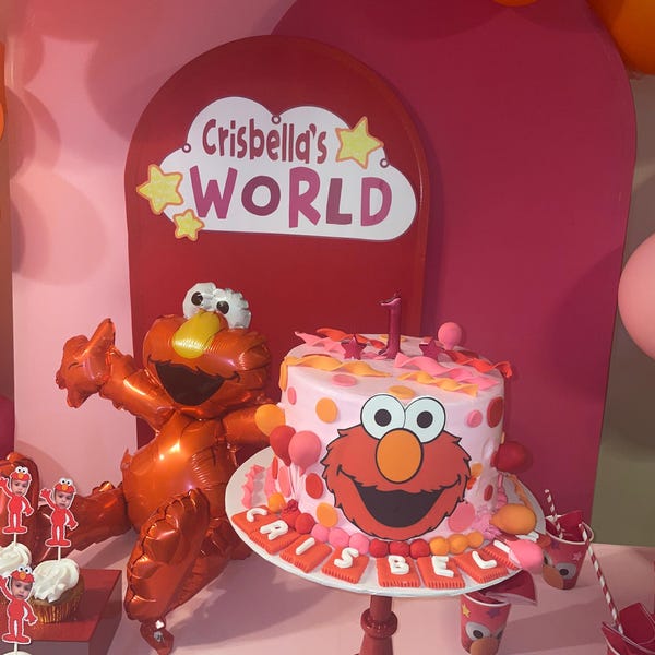 World Birthday Party - Happy Birthday Backdrop - World Theme Birthday ...