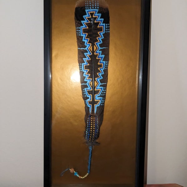 Aztec Sky.:. One Painted Feather/smudging/ceremony/prayer//blessing ...