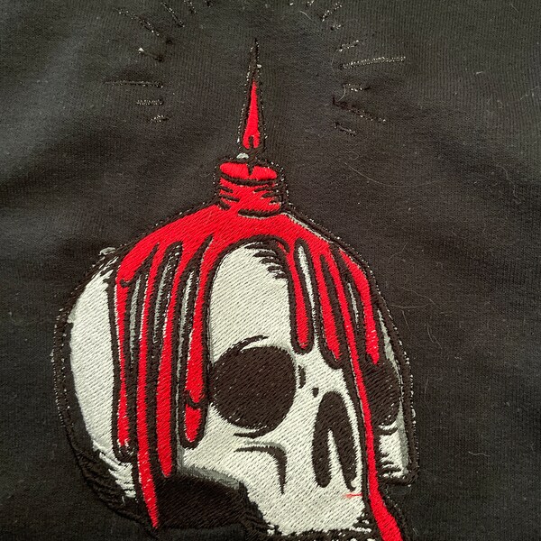 Line Art Embroidery Design File- Moon and Stars Machine Embroidery File ...