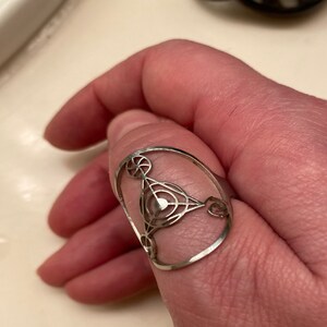 Mandala of Understanding ring Stainless Steel | Etsy