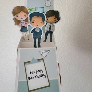 Paper People Pop-up Card - Etsy