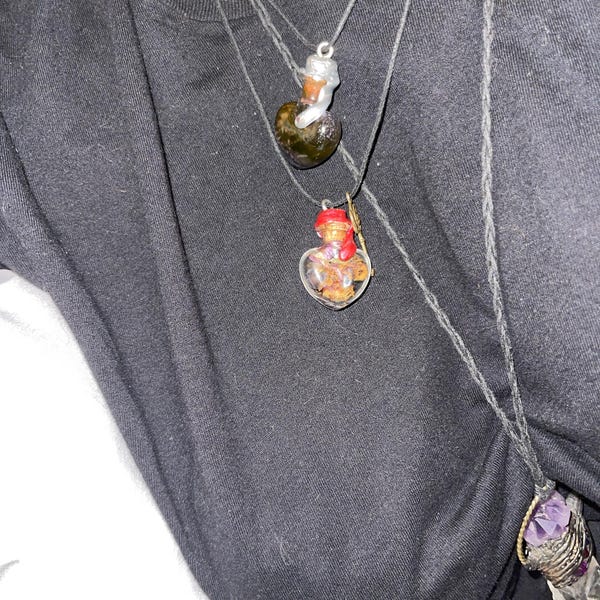 Sirens Call | Hypnotic Mermaid | Spell Jar Necklace | Luck | Love ...