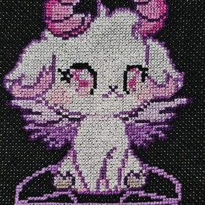 Gothic Snake Cross Stitch Pattern PDF Flowers Crescent Moon Witchy ...