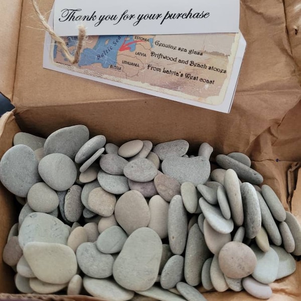 Stone Decor - Set of 20 Small Pebbles -size1.2-1.6"/3-4cm-small Flat ...