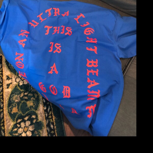 The Life of Pablo Tour Blue I Feel Like Pablo Ultra Light Beam Short ...