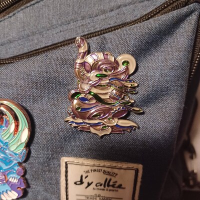 3D Wolf Hat Pin - Etsy