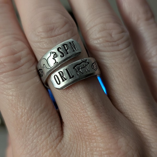 SPN Family Supernatural Ring - Etsy
