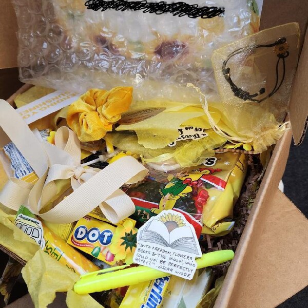 A Bit of Sunshine to Brighten Your Day! Sunflower Care Package, Sending ...