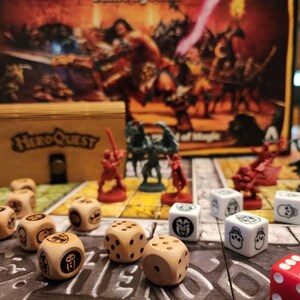 Dice Holder and Dice Roller Scroll in Wood and Leather for Role Play ...