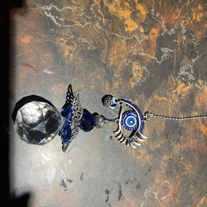 Handmade Fantasy Angel Crystal Suncatcher Window Hanging - Etsy