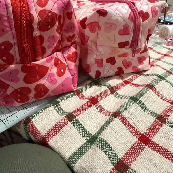 Boxy Quilt Pouch PDF Sewing Pattern | Pdf Sewing Pattern | Quilted ...