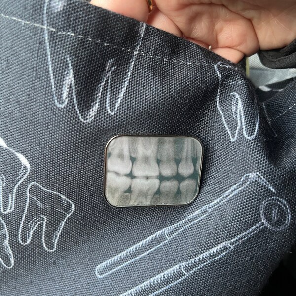 Dental Size 2 X-ray Lenticular Enamel Pin- Medical Gift - Gift for ...