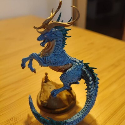 Kiminari Kirin Ki-rin Qirin Unicorn Premium 3D Printed Tabletop ...