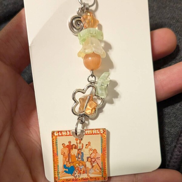 Custom Music Album Inspired Phone Charm - Customizable Handmade ...