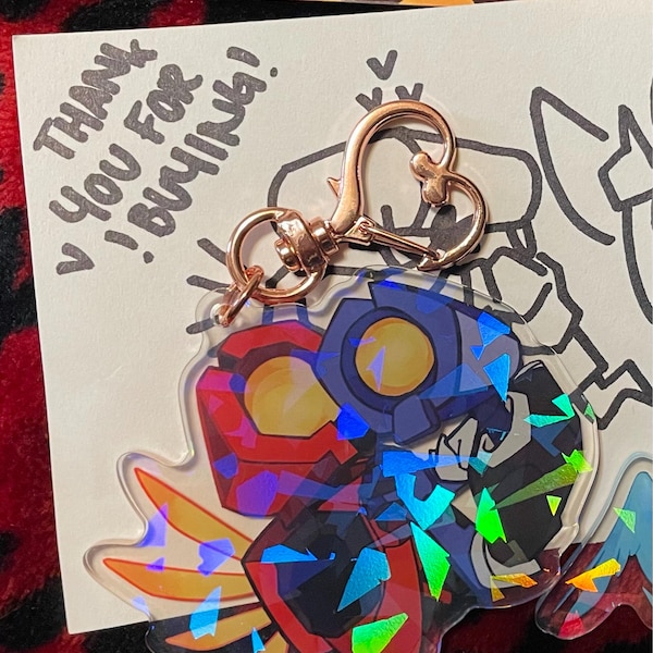 ULTRAKILL Holographic Charms - Etsy