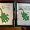 Handprint Art / Dad You Are Totally Roarsome / Kids Handprint Craft ...