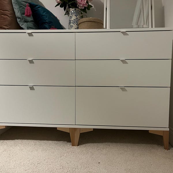 Mid-century Modern Wood Furniture Kallax Legs: Sofa, Cabinet, Bed Feet ...