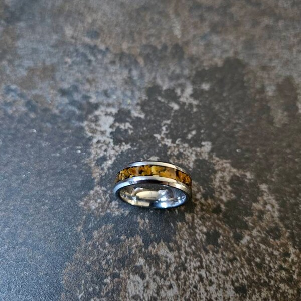 Real Tigers Eye Band, Tiger's Eye Band, Tigers Eye Ring, Push Gift ...