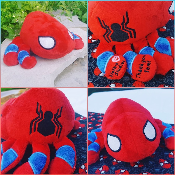 Spider Stuffed Animal Handheld Size Plushie PDF Sewing Pattern - Cute ...