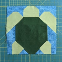 PDF Pattern - Sea Turtle Quilt Block Pattern, Traditional Quilt Block ...
