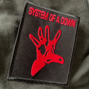 System of A Down Patch / Heavy Metal Music Patch / Sew or Iron on ...