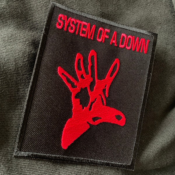 System of A Down Patch / Heavy Metal Music Patch / Sew or Iron on ...