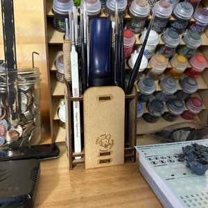 Wall Mounted Tube Type Paint Storage Rack 20/21ml Tubes or 37ml Tubes ...