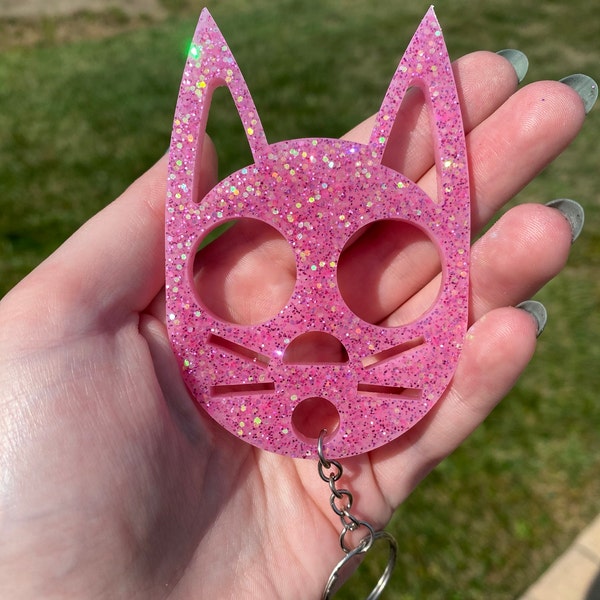 DEFENSE CAT KNUCKLE 2.5IN X 3.5IN Mold || Silicone Mold for Novelty and ...