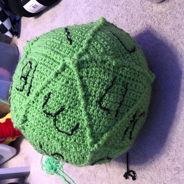 D20 (20 Sided Die) Digital Crochet Pattern ONLY |amigurumi Crochet ...