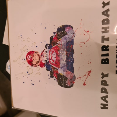 Red Bull Birthday Card, Personalised Card, Card for Son, Card for ...