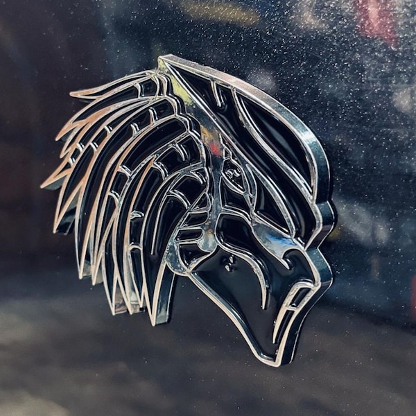 Predator Emblem, Custom Car Badge 3D Decal Sticker, Durable ...