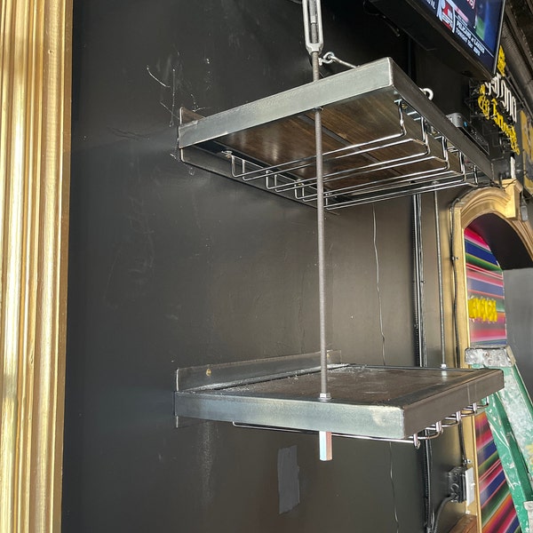 Wooster Wall Shelf & Chain Hook Coat Rack - Etsy