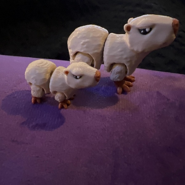 Mini Pocket Pets – 3D Printed Articulated Animals - Fun Collectible ...