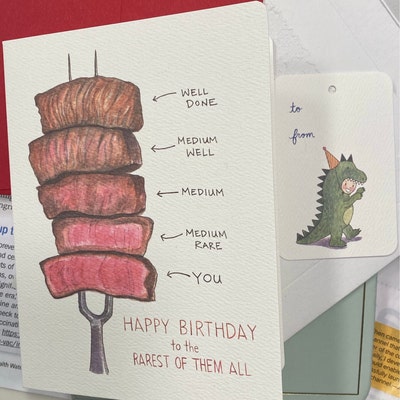 Rarest of Them All Birthday Card - Etsy