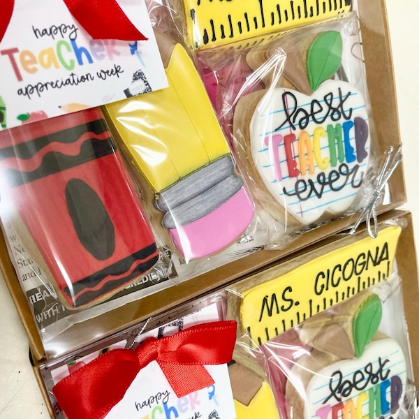 Printable Tag - Happy Teacher Appreciation Week - 2" Square - Etsy