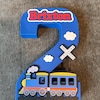 3 REX Birthday Letters, 3 Rex Birthday Centerpiece, 3 REX Birthday ...
