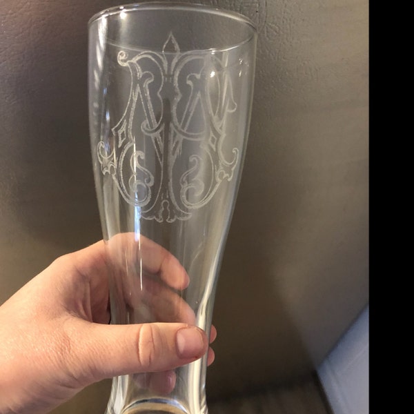 Personalized Pilsner Glasses, Personalized Glasses, Groomsmen Gift ...