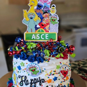 Custom BEBEFINN Cake Topper /12 Cup Cake Toppers Party Decorations ...