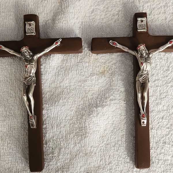 Jesus Corpus for Crucifix With INRI, 1.5" Tall - 3.5" Tall, Cross for ...