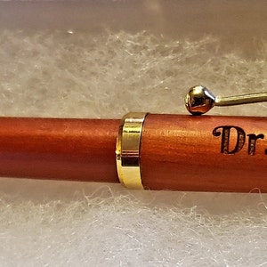 Executive Personalized Pen, Engraved Exotic Wooden Pen, Custom Pen ...