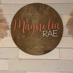 Cheetah Nursery Name Sign Girl Nursery Decor Baby Gift 3D - Etsy